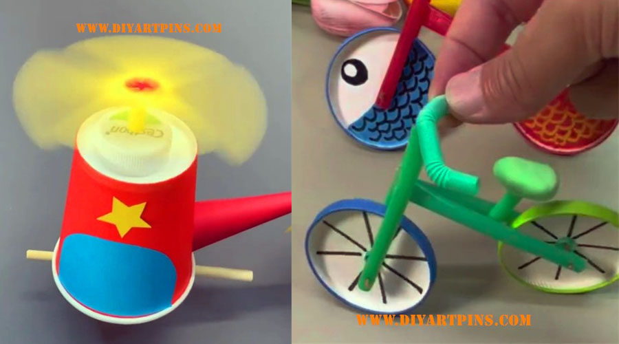 5 Fun Paper Cup Craft Projects For Kids - DIY ART PINS